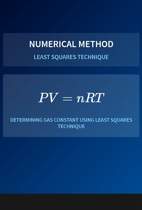 Least Square Method #numericalanalysis #numericalmethod #interpolation - YouTube