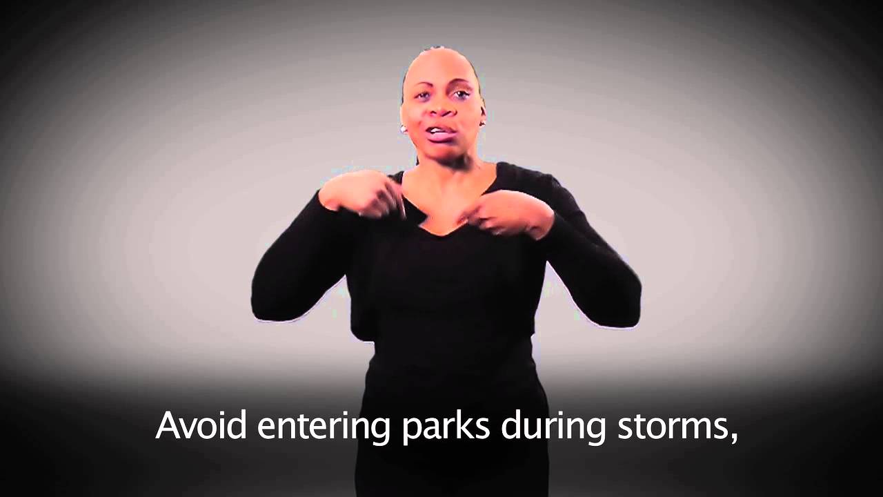 Notify NYC American Sign Language (ASL) Message: Trees Damaged Due to ...