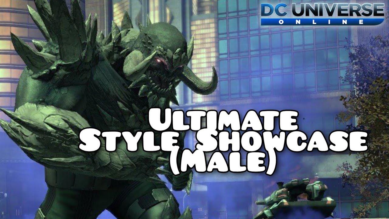 DCUO Test Server [Ep 40]: Ultimate Style [Male] - YouTube