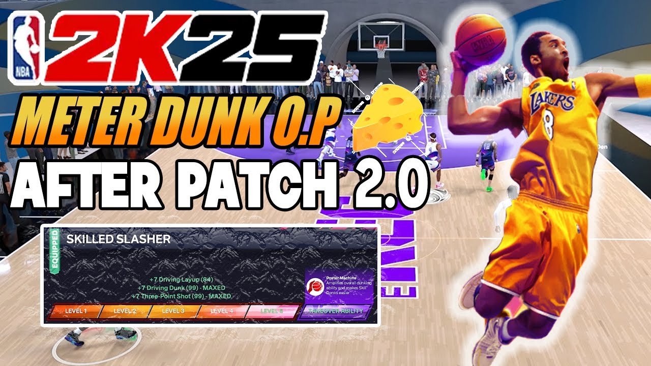 METER DUNK SETUP IS EXTREMELY POWERFUL AFTER PATCH 2.0 in NBA 2K25 ...