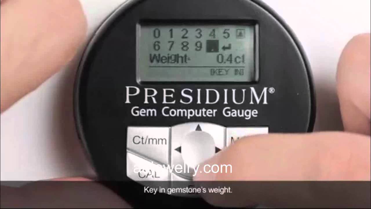 PGCG- Presidium Gem Computer Gauge - Performing Gemstone Estimator ...