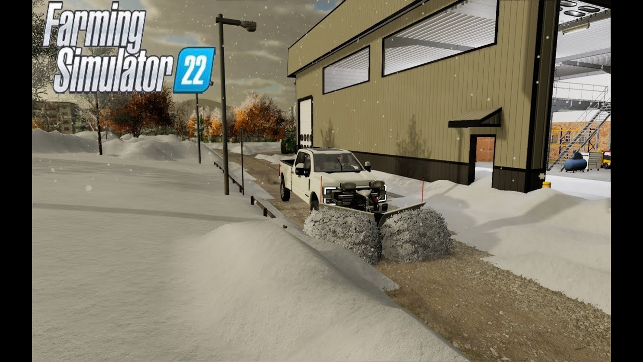 Fs22 - Snow plowing multiplayer (Live Stream) ((JOIN INFO IN ...