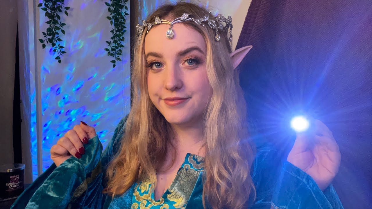 ASMR | Elf Evelyn Heals Your Mind ️ [Lights, Plucking & Positive ...
