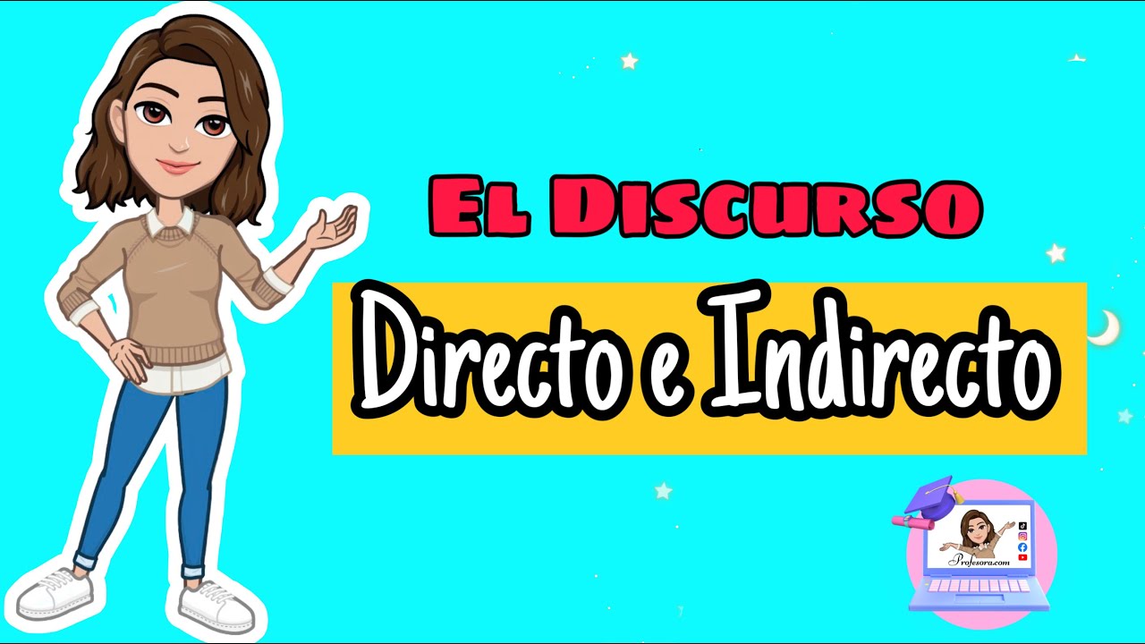 El Discurso | Directo e Indirecto | Ejemplos. - YouTube