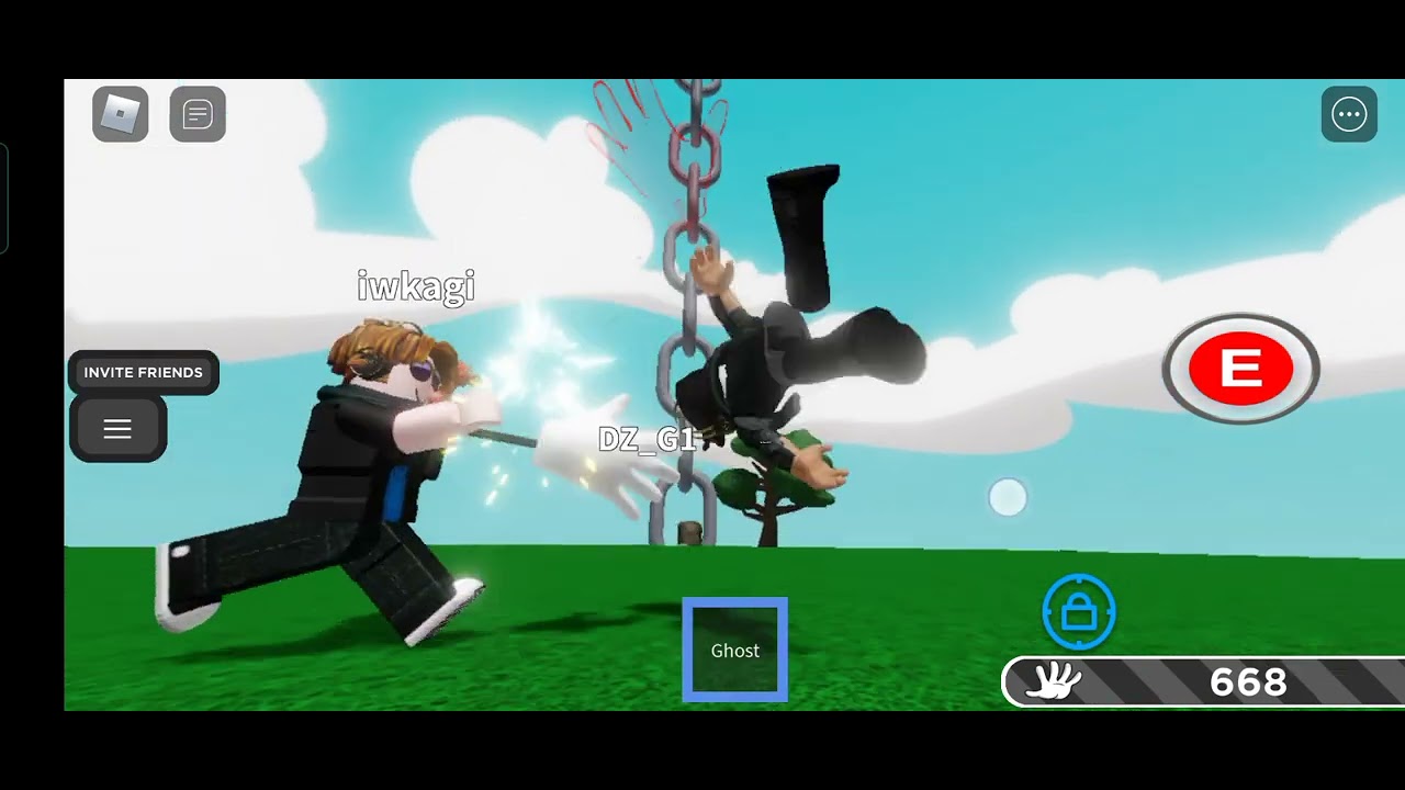 I saw guest 666 using the Ghost glove slap battles 😱😱😱 not fake - YouTube