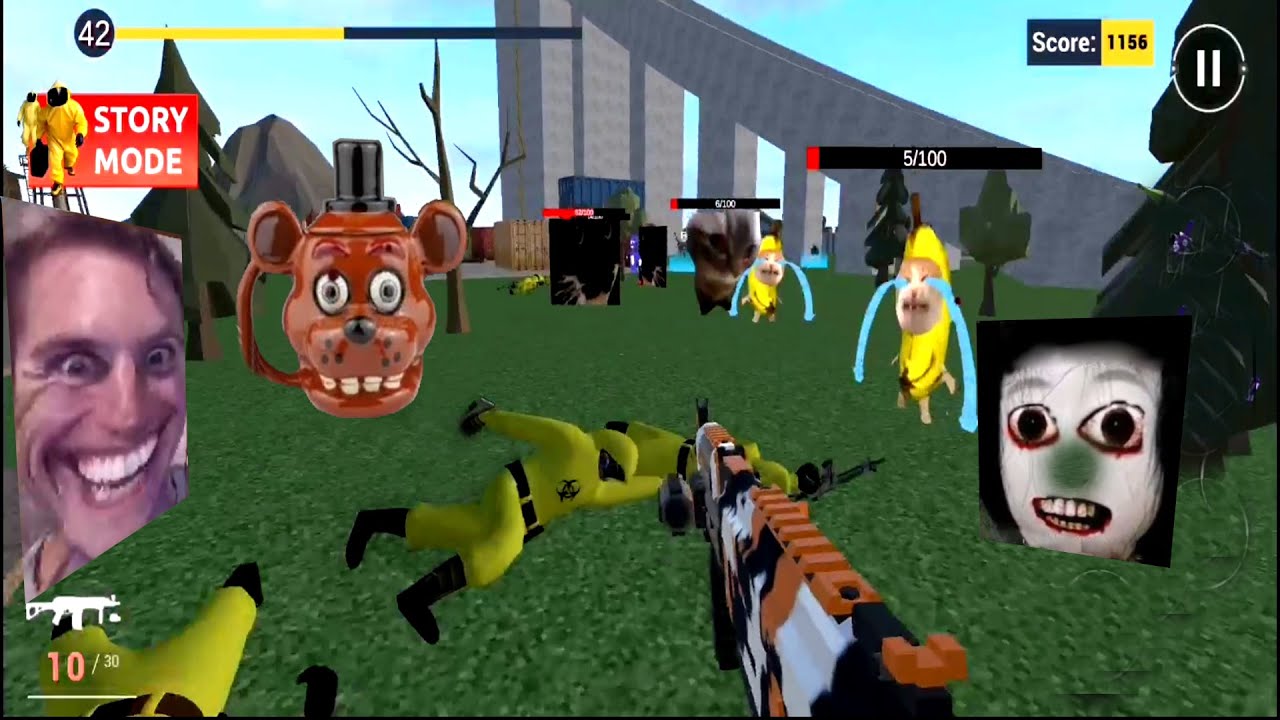 Nextbots Sandbox Playground - HUMANS VS NEXTBOTS 36 - YouTube