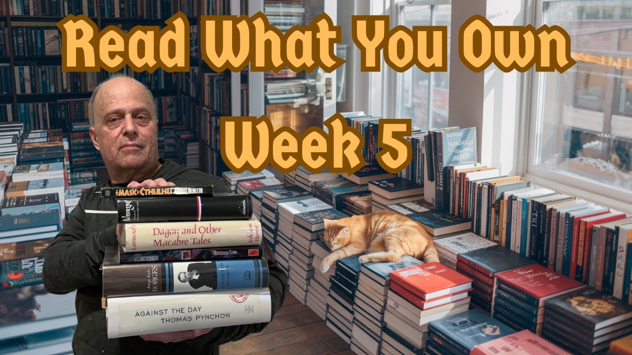 710 Pages! Read What You Own Week 5 - YouTube