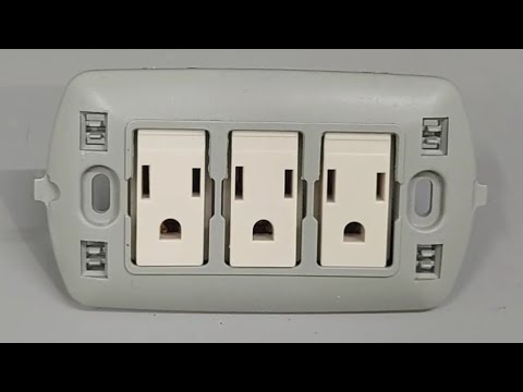 Como Conectar Un Tomacorriente Triple 😇 - YouTube