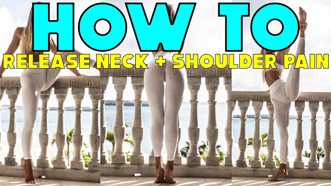 How To Release Neck and Shoulder Pain with Yoga - YouTube