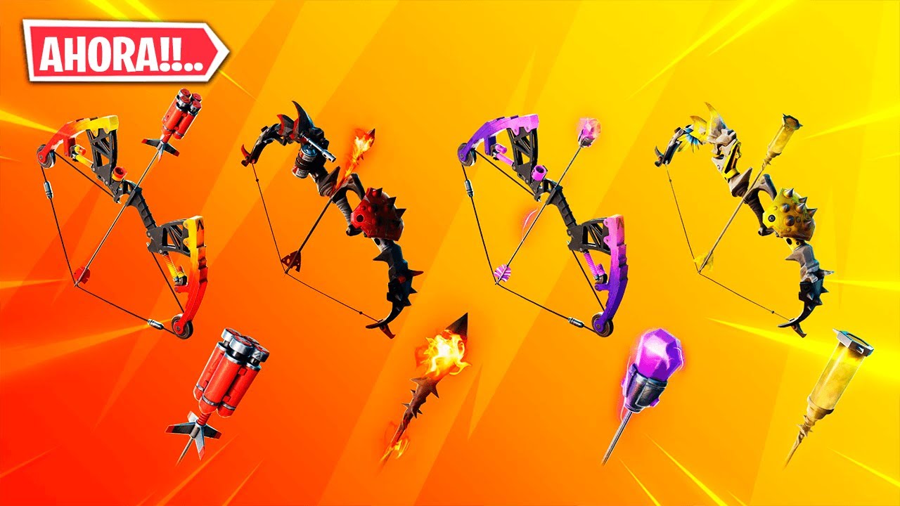 🔴AHORA! ARCOS DISPONIBLES EN FORTNITE EN DIRECTO! - YouTube