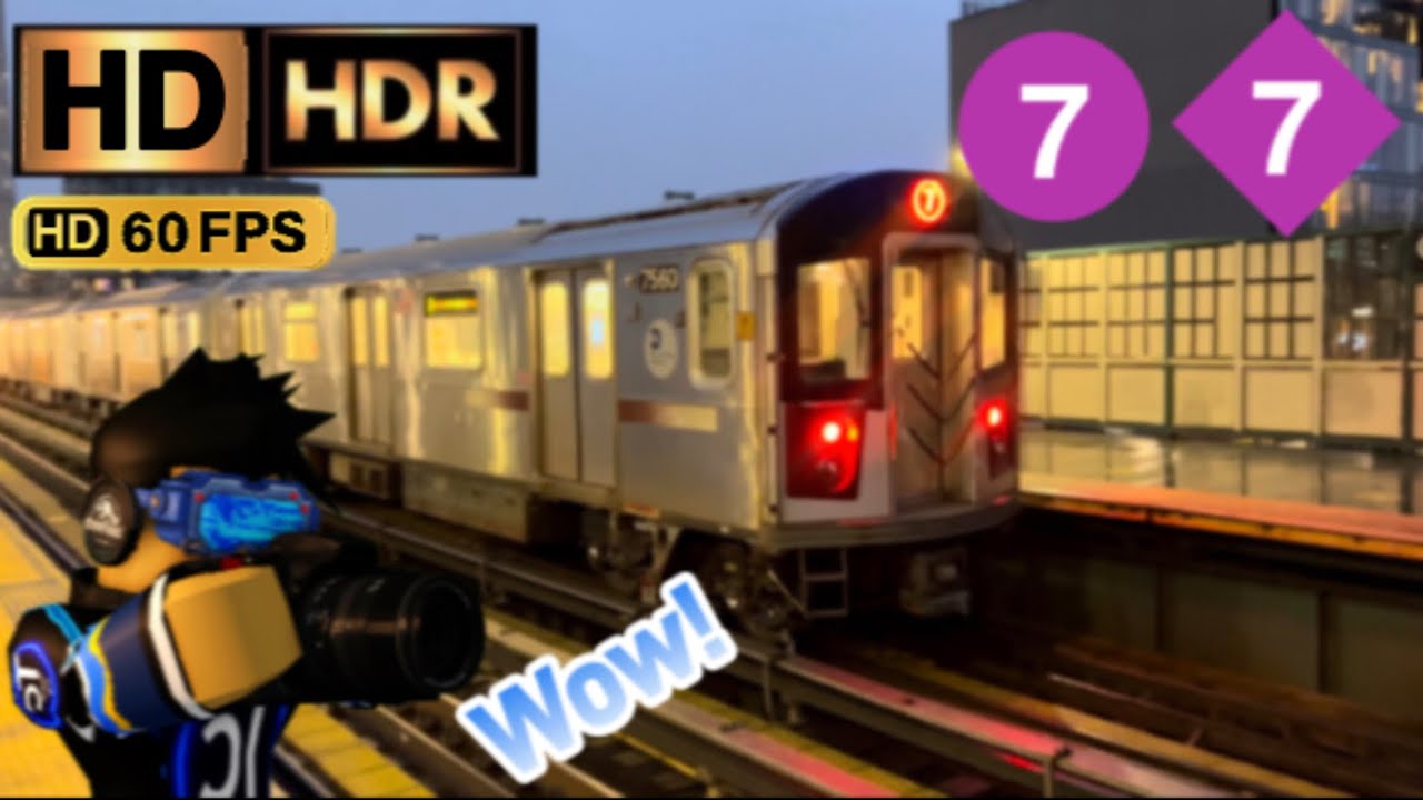 ᴴᴰ⁶⁰ ᴴᴰᴿ Railfanning the 7 Flushing Line - [HIGH QUALITY!] - YouTube