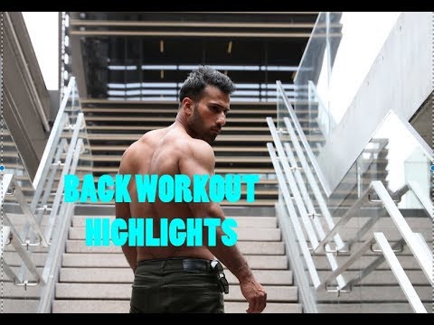 BACK WORKOUT HIGHLIGHTS - YouTube
