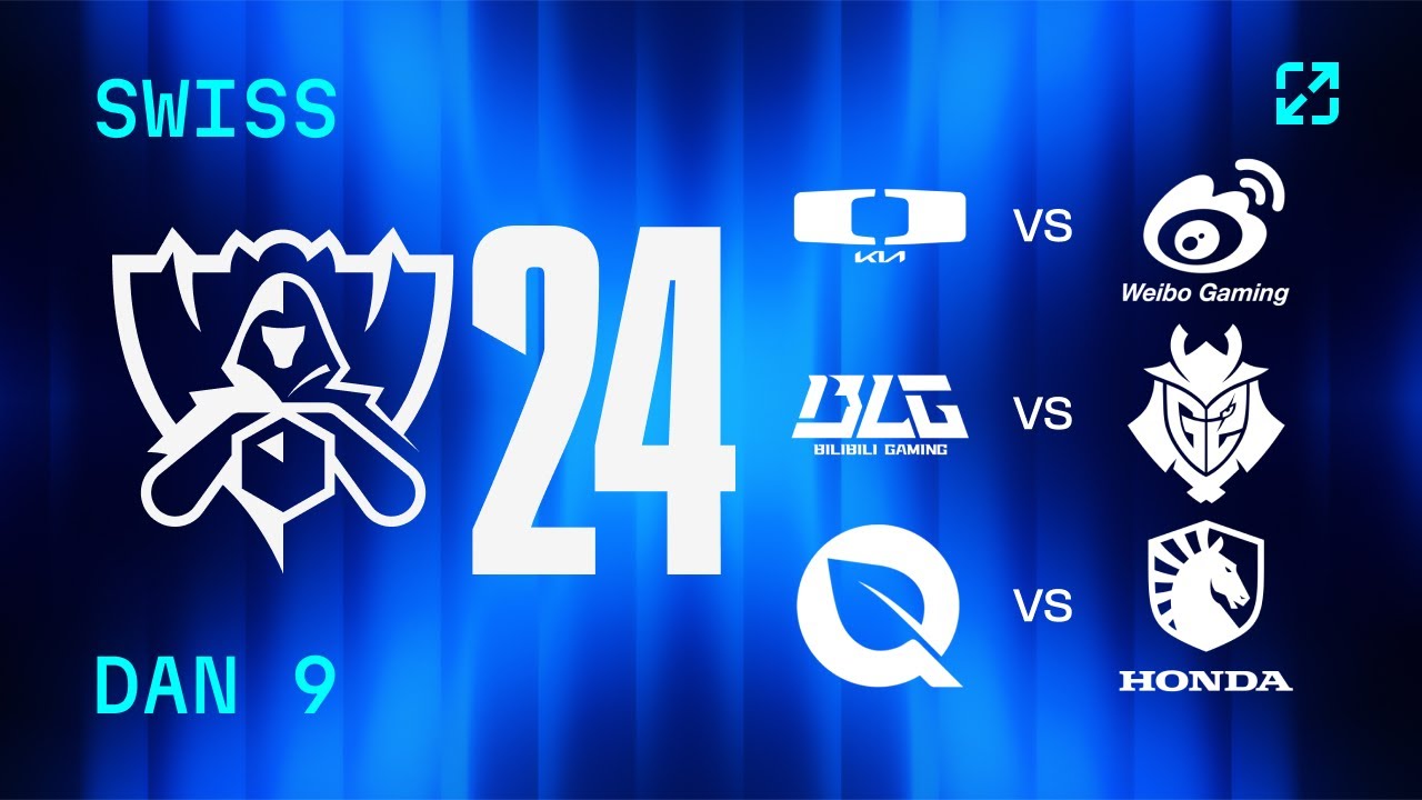 LoL Worlds 2024 - DK vs WBG | G2 vs BLG | FLY vs TL - SWISS Dan 9 - YouTube