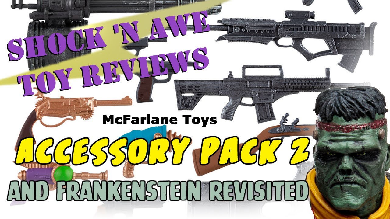 McFarlane Toys Accessory Pack 2 - Toy Review - YouTube