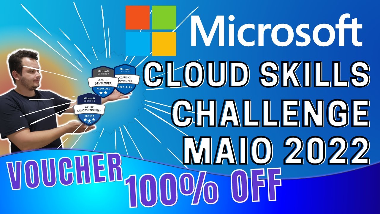 Microsoft Cloud Skills Challenge Maio 2022 (Voucher de 100%) - YouTube
