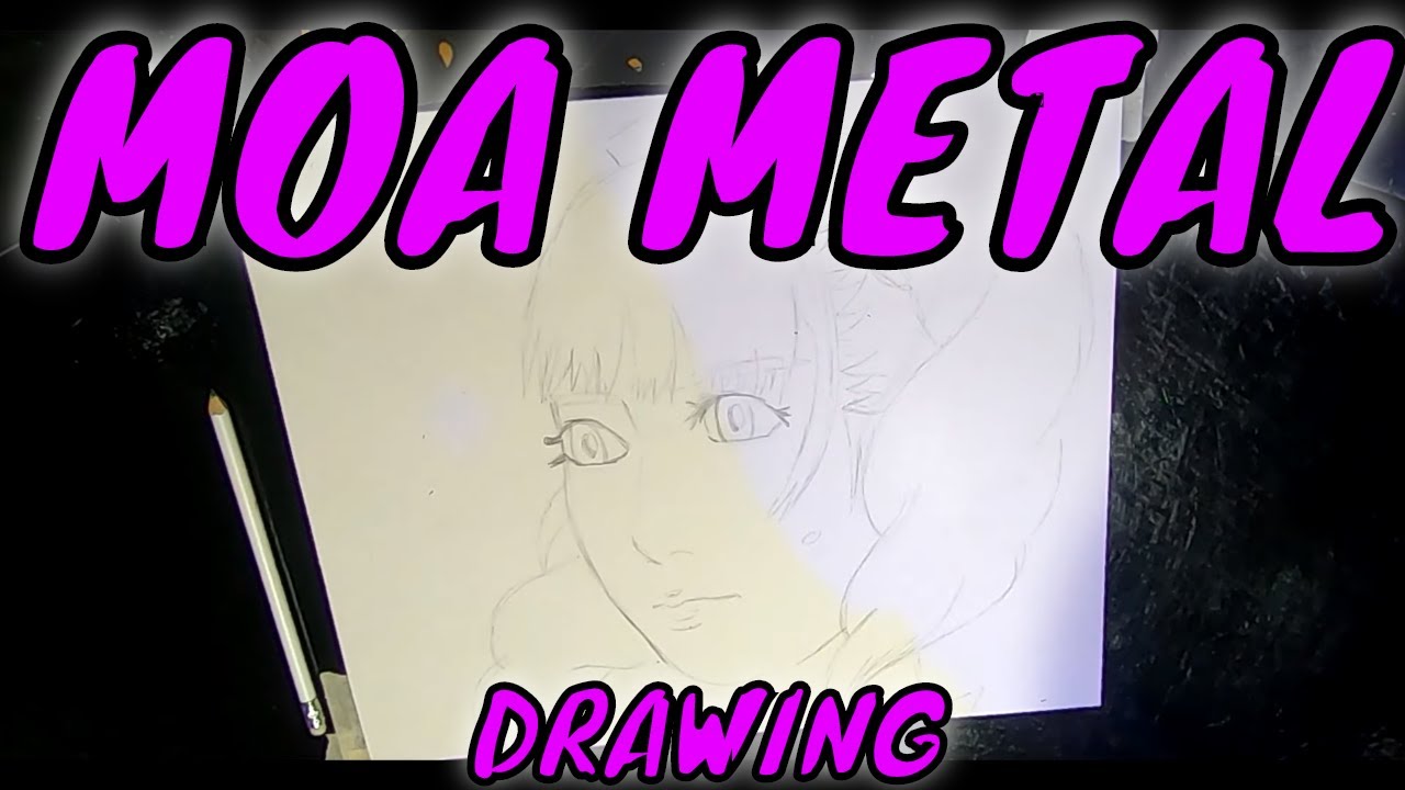 Me trying to Draw MoaMetal/BABYMETAL - YouTube