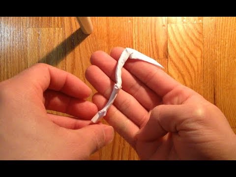 Origami scythe - YouTube