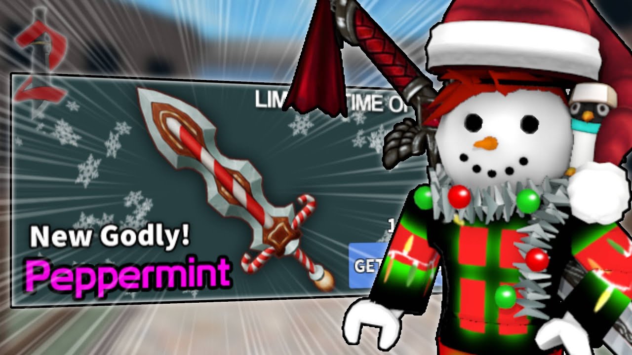 Buying the NEW PEPPERMINT GODLY in Murder Mystery 2! - YouTube