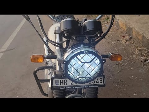 Headlight Modification Interceptor 650 - YouTube