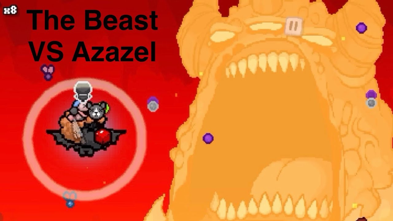 Azazel fights Mr. Beast and the crew - YouTube