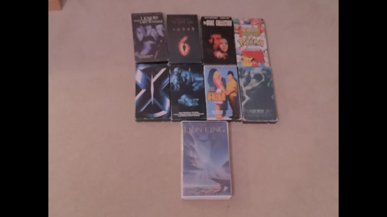 My Theater-Recorded Bootleg VHS Collection (9-24-2022 Version) - YouTube
