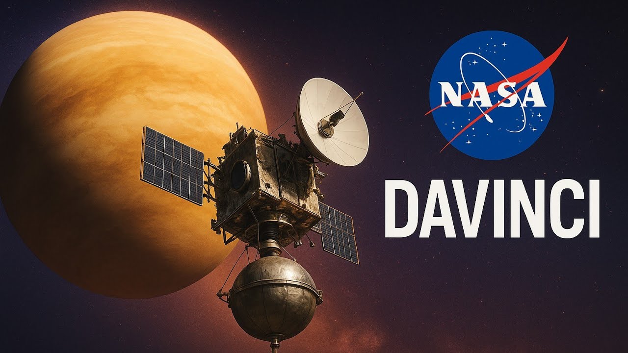 NASA’s DAVINCI Mission: A Daring Dive Into Venus’ Inferno - YouTube