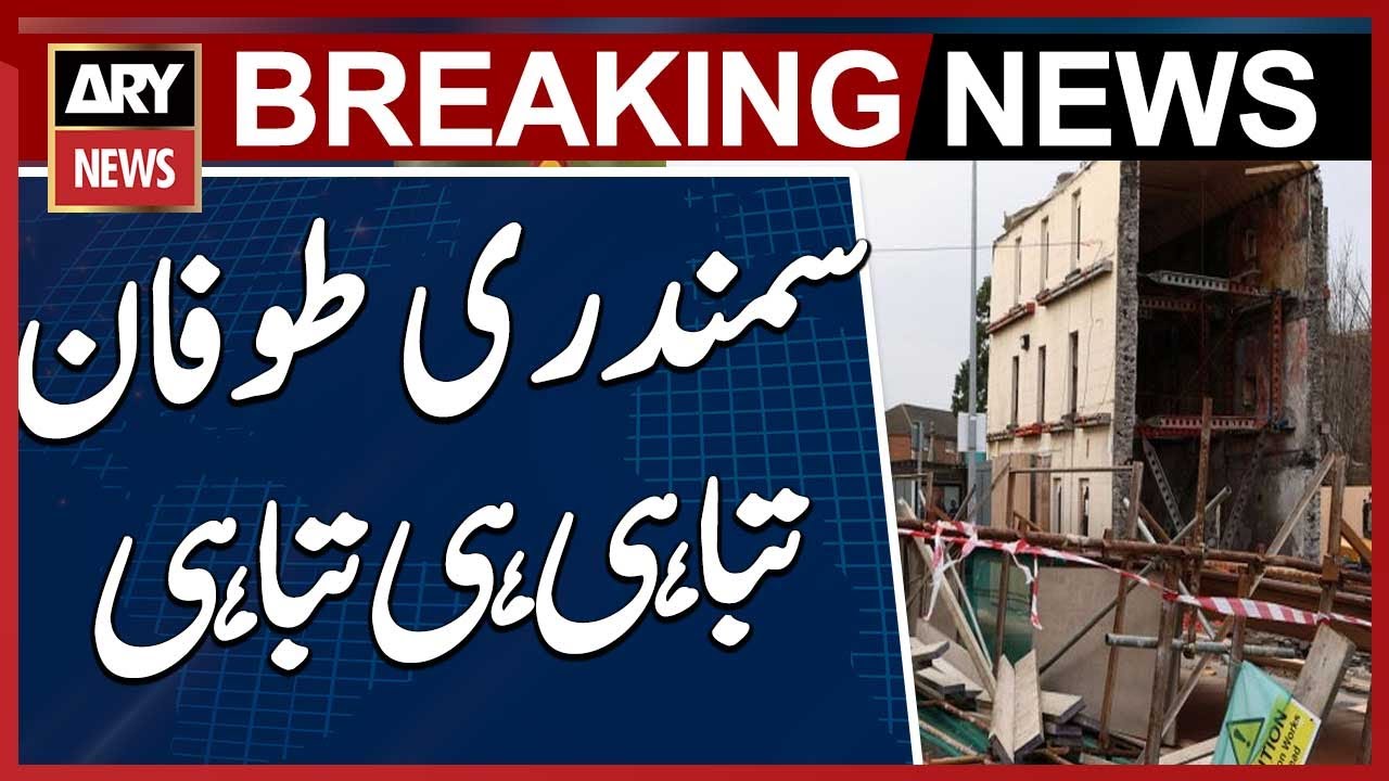 Devastation Caused by Hurricane in Ireland, 1 Million Homes Left ...