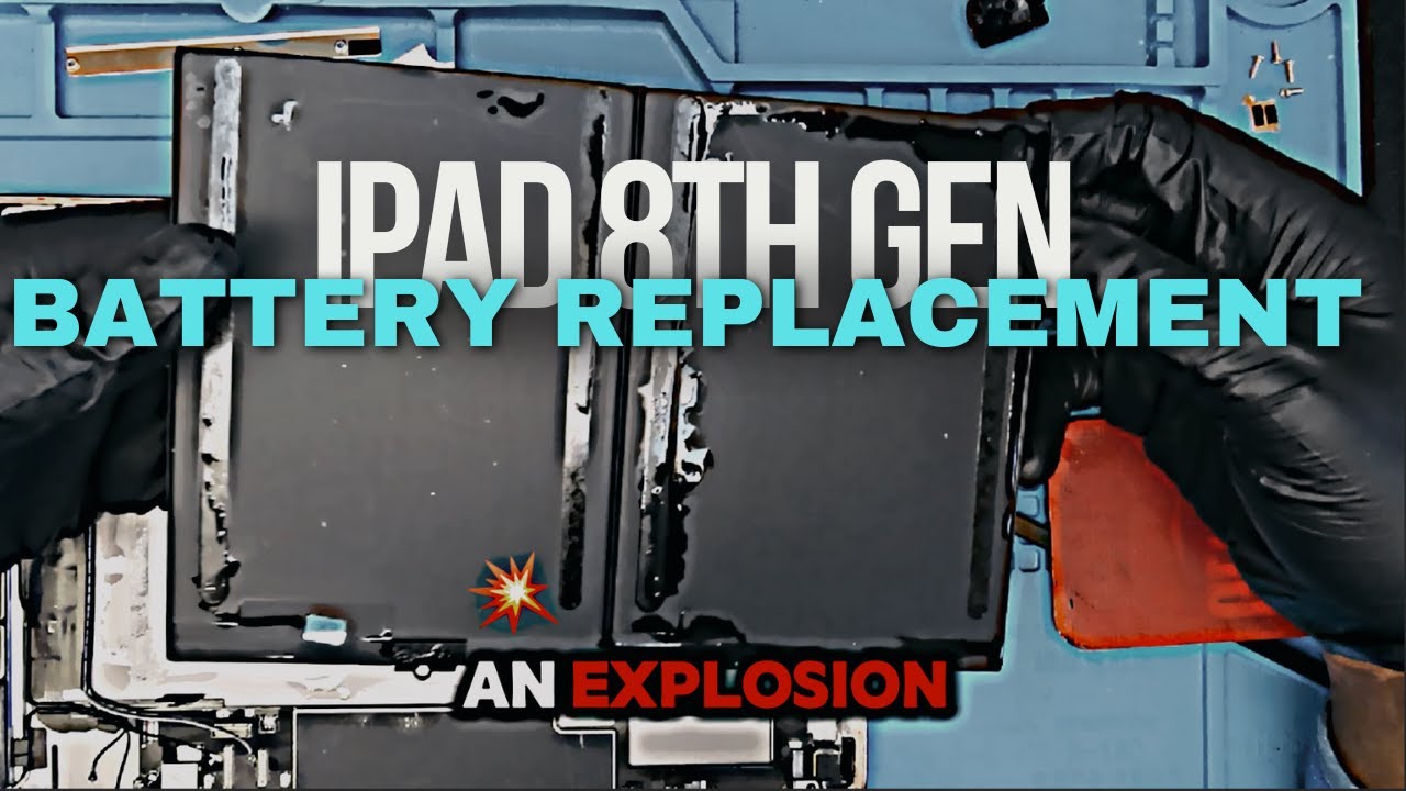 iPad 8th Gen Battery Replacement | Easy Step-by-Step Guide! - YouTube