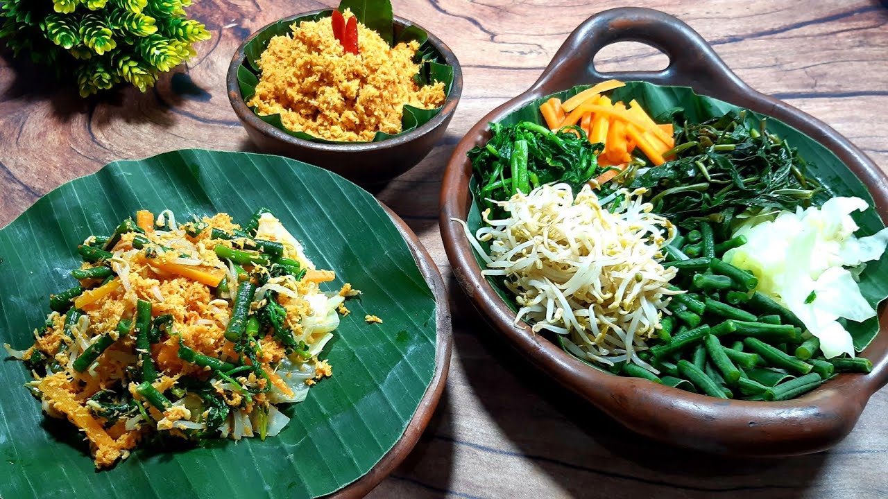 RESEP URAP SAYUR YANG NGAK GAMPANG BASI - YouTube