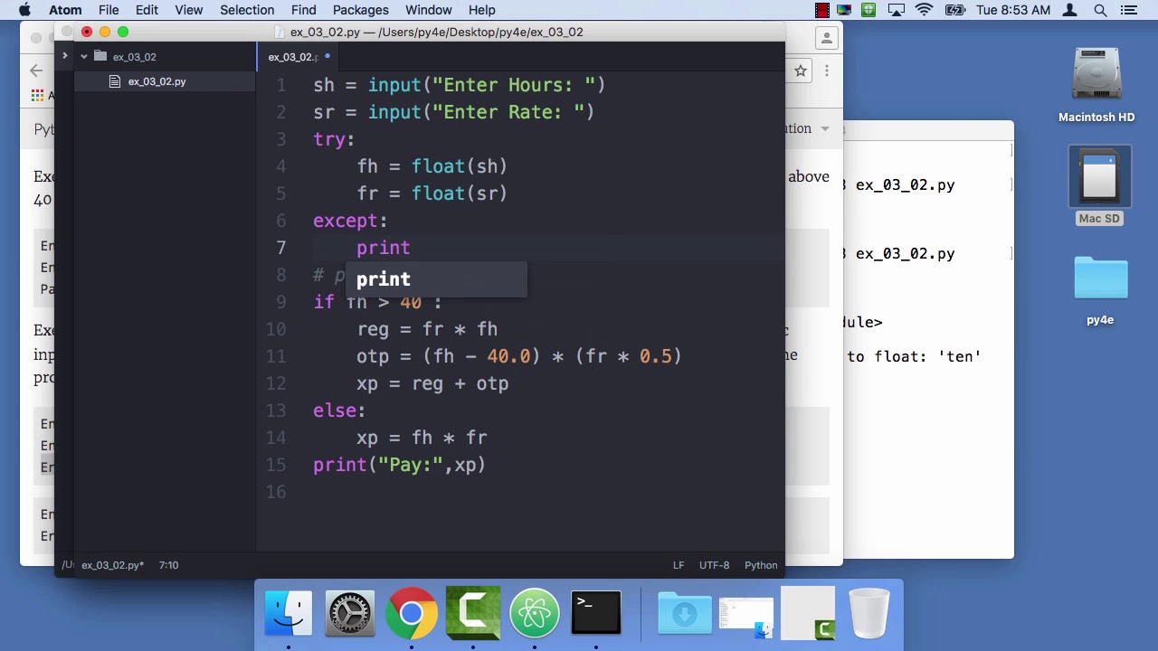Worked Exercise 3.2 - YouTube