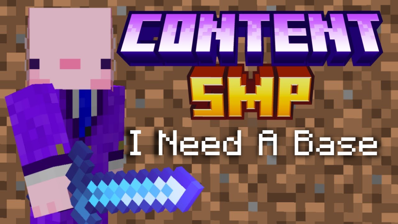 Base building on Content SMP!!!!!!!! - YouTube