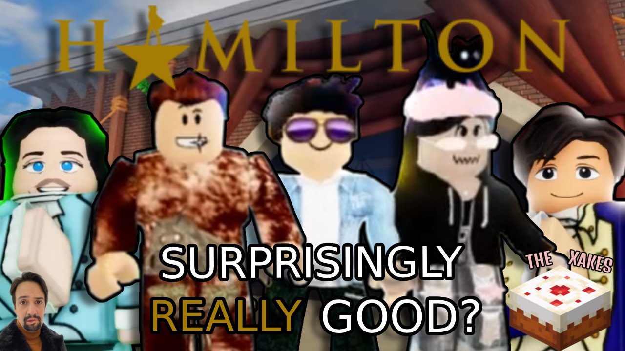 We Played The Official Roblox Hamilton Game And It Was Really Fun - YouTube