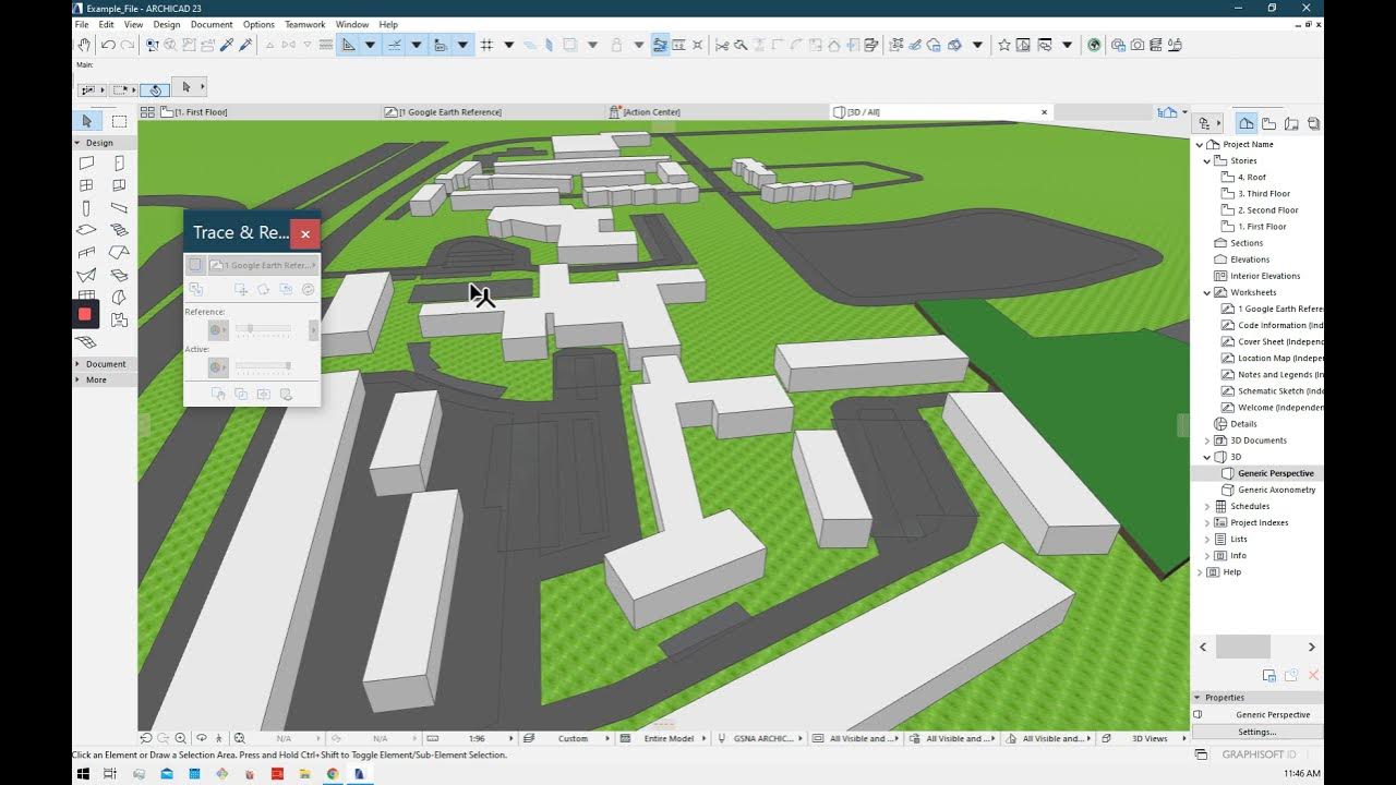 Using the Grasshopper-ArchiCAD Live Connection Tool to generate fast and accurate site models ...