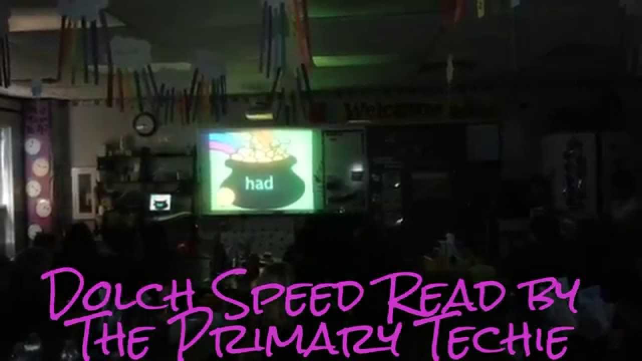 Dolch Speed Read - YouTube