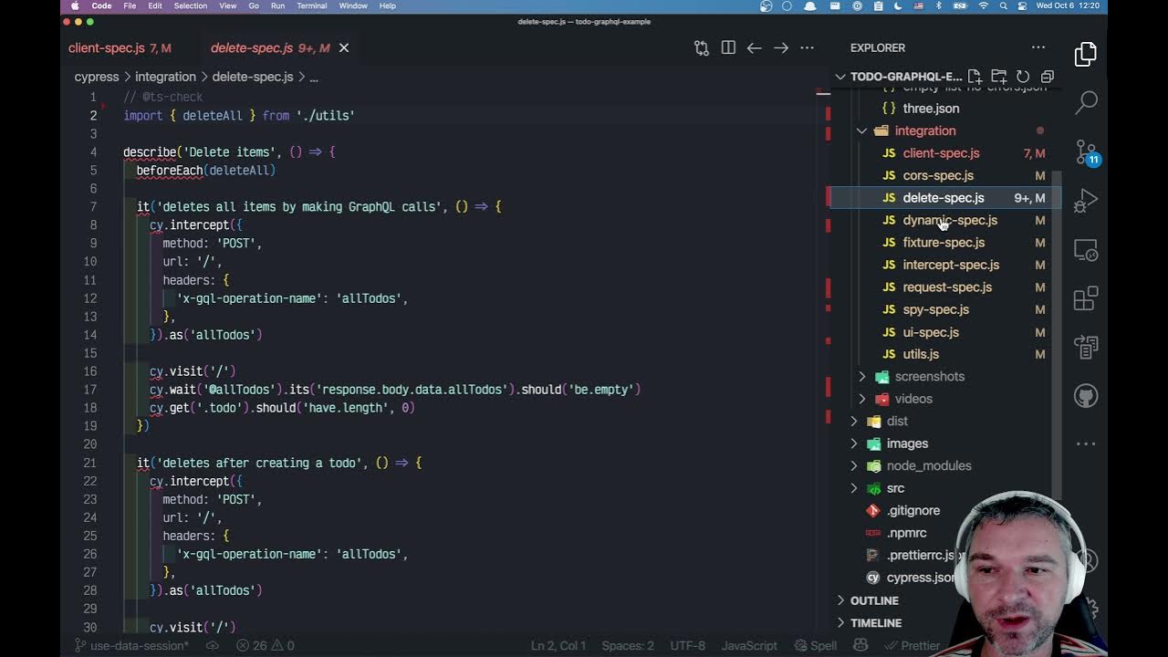 Load Global Cypress Types In VSCode Using jsconfig.json File - YouTube