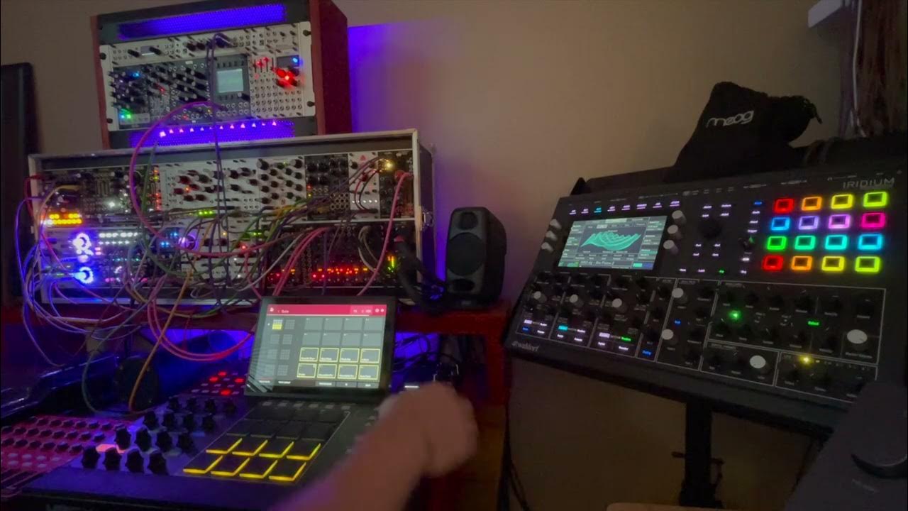 Swoon - MPC X + Eurorack Modular + Waldorf Iridium Performance - YouTube