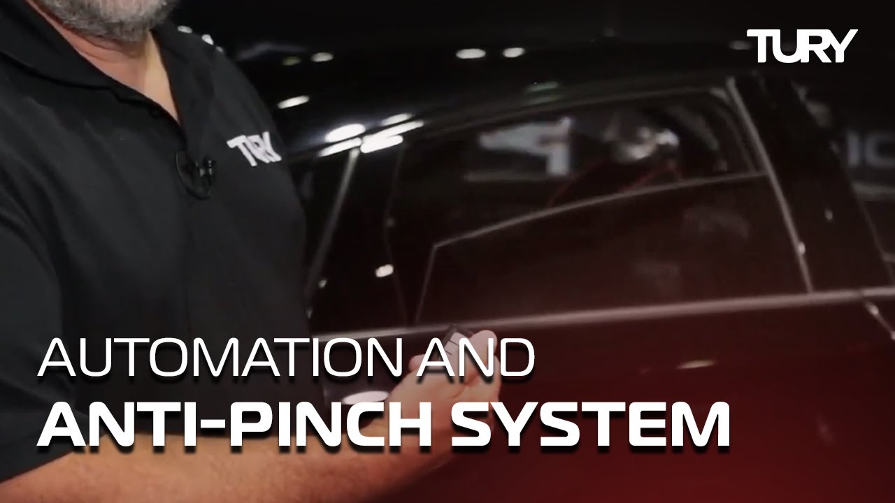 POWER WINDOWS Automation and ANTI-PINCH - Tury - YouTube
