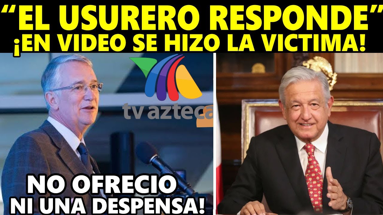 EL USURERO SE HACE LA VICTIMA! ADEMAS DEMANDAN A MÉXICO POR DEUDAS DE ...
