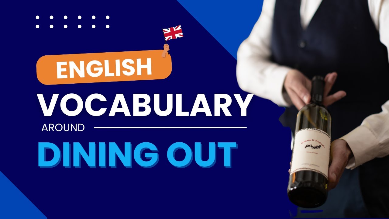 English Word to know when dining out 🍽️🍷 - YouTube