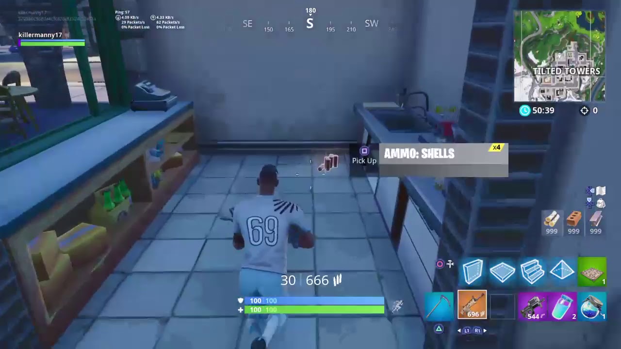 Fortnite Trash Console Builder.Grinding solos|Season 7| - YouTube