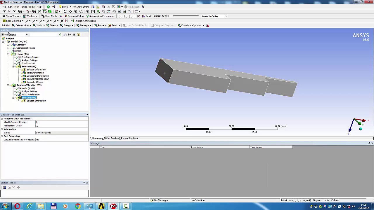 Random Vibration Part II- Lesson Ansys 15 - YouTube