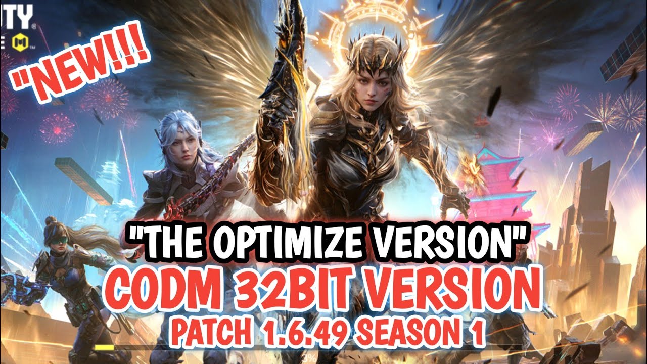 New* CODM GARENA 32BIT VERSION | 61+ FPS STABLE | SMOOTH TEXTURE ...