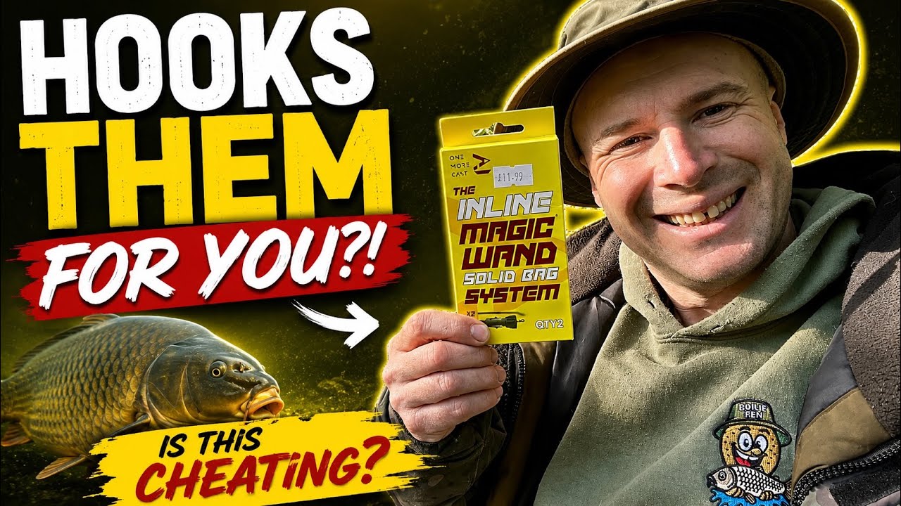 Automatic Carp Hooking Device?! Testing the OMC Inline Magic Wand Solid ...