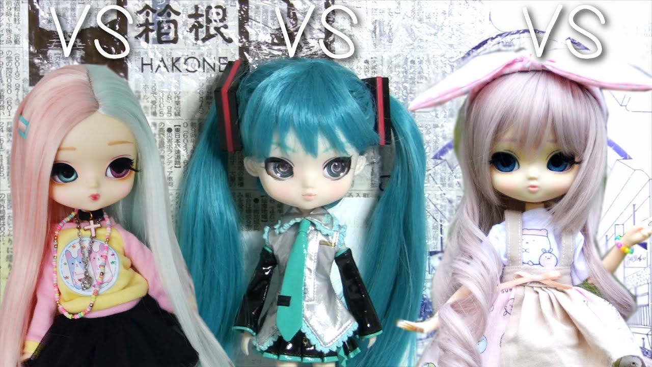 Yeolume Black Berry VS Yeolume Miku VS Yeolume Podo - Pullip - YouTube