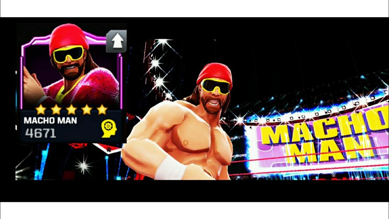 5🌟🌟🌟🌟🌟 RANDY SAVAGE ( MACHO MAN) GAME PLAY IN WWE MAYHEM - YouTube