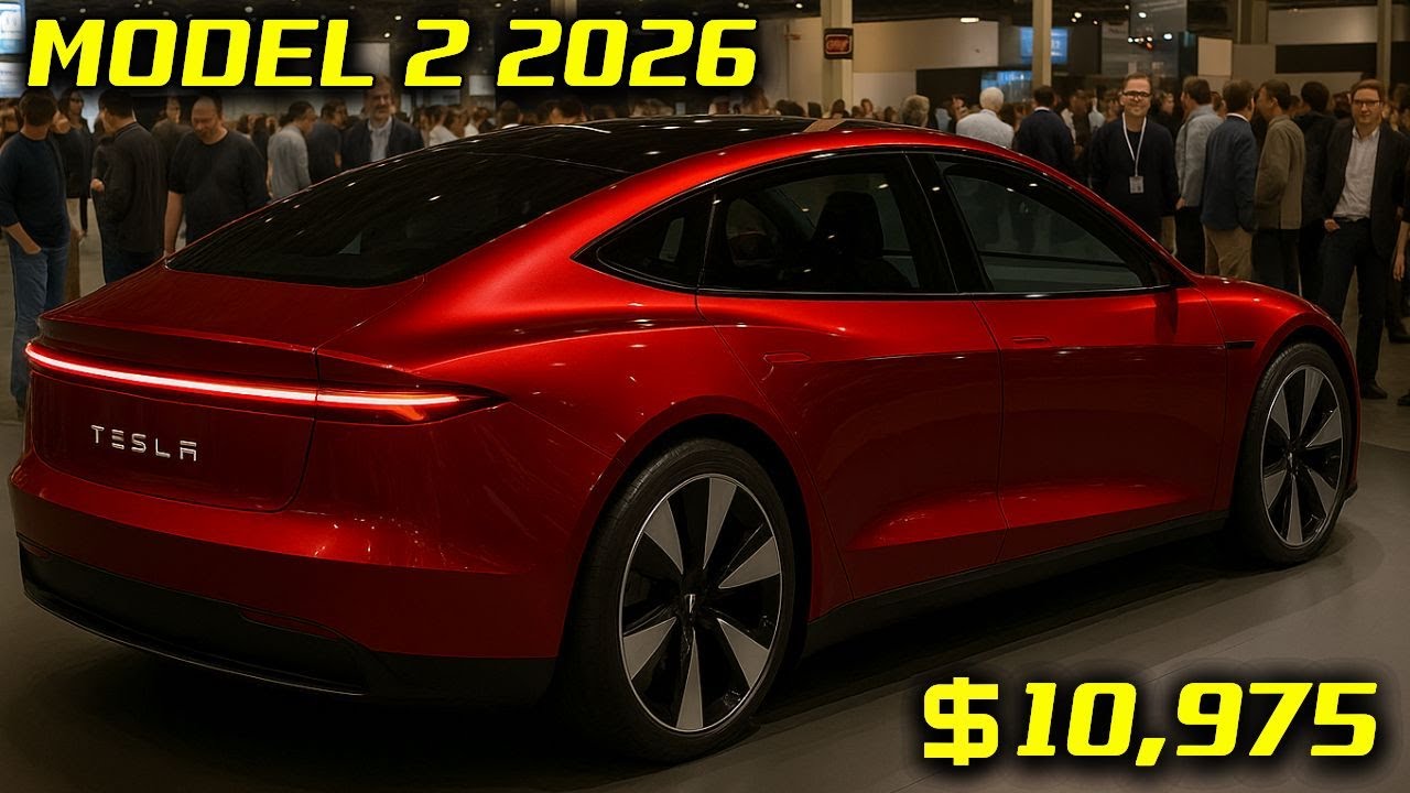 IT’S HERE! New Tesla Model 2 LEAKED At $10k And Shocks The World With ...