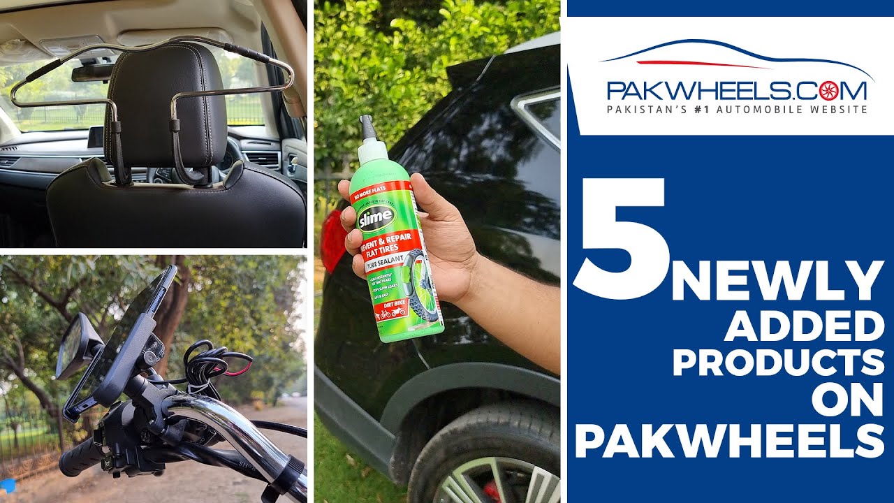 5 Newly Added Products On PakWheels | PakWheels - YouTube