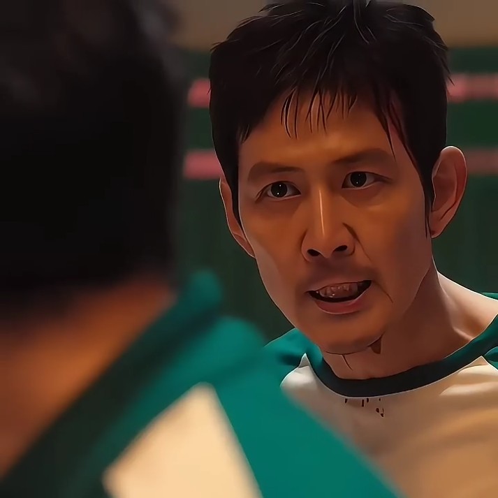 Gi-Hun Gets Angry On Player 096 💀 #Shorts - YouTube