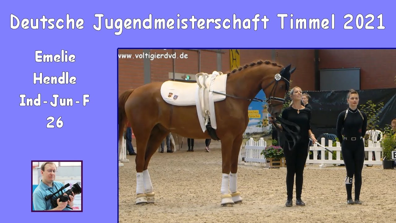 Emelie Hendle - Ind-Jun-F 26 - DJM Timmel 2021 - YouTube
