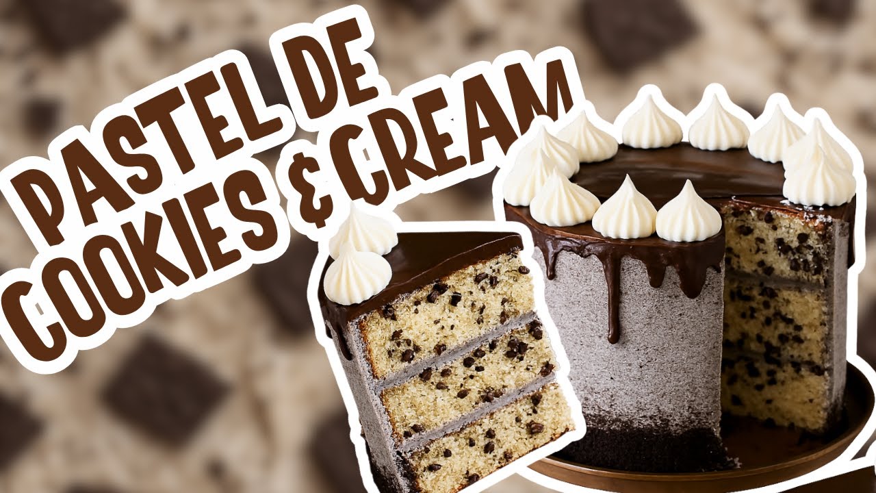 Clase estudiantil! Bizcocho de cookies and cream! - YouTube